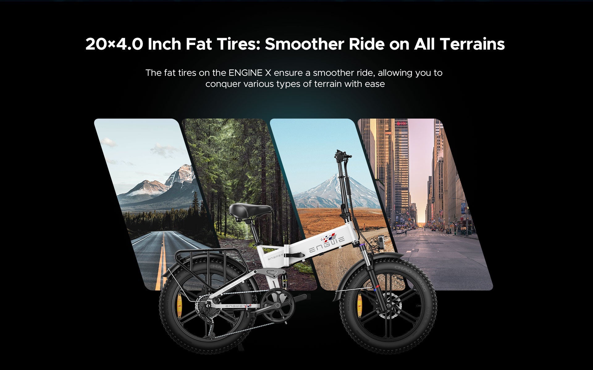 ENGWE Engine X Foldable Electric Bike | ThankBuy Folding Ebikes
