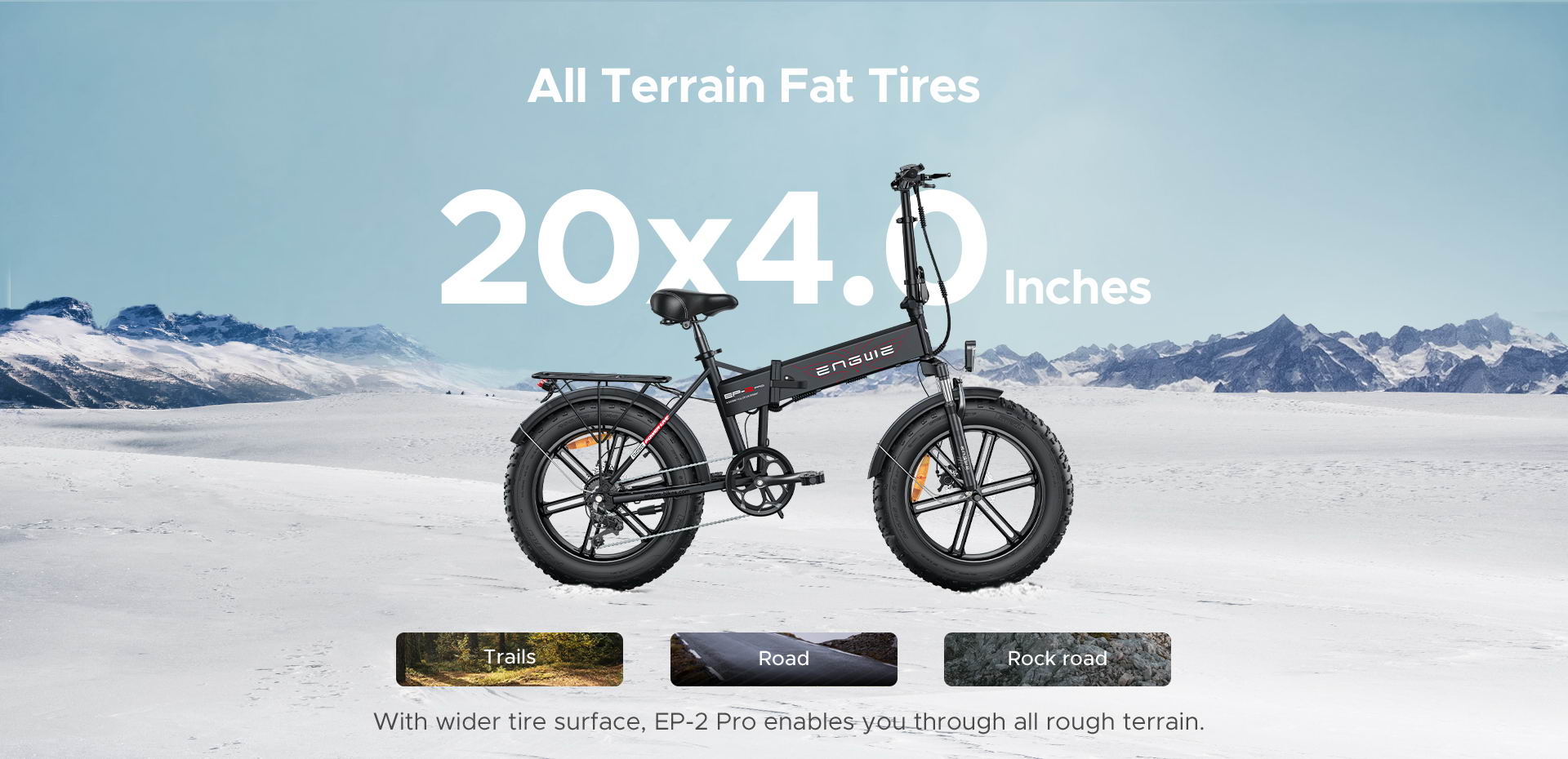 ENGWE EP-2 Pro Mountain Electric Bike | ThankBuy Folding Ebikes