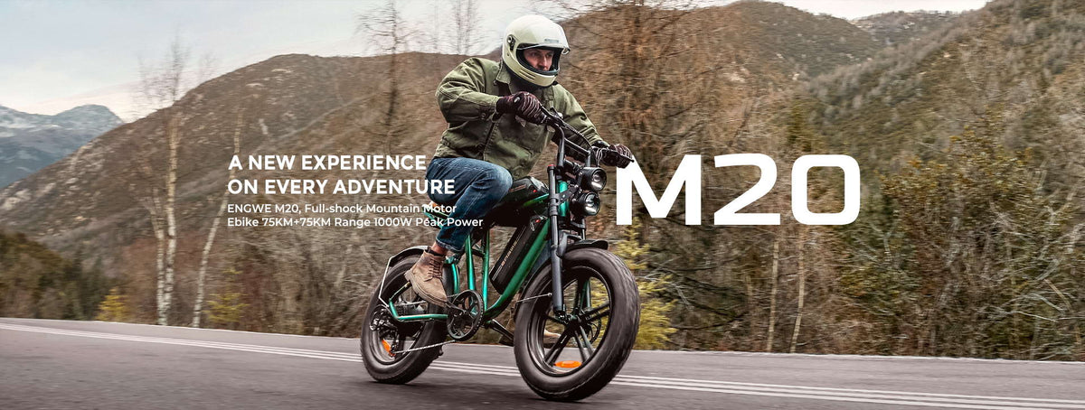 ENGWE M20 Long Range Mountain Electric Bike | ThankBuy Mountain Ebikes